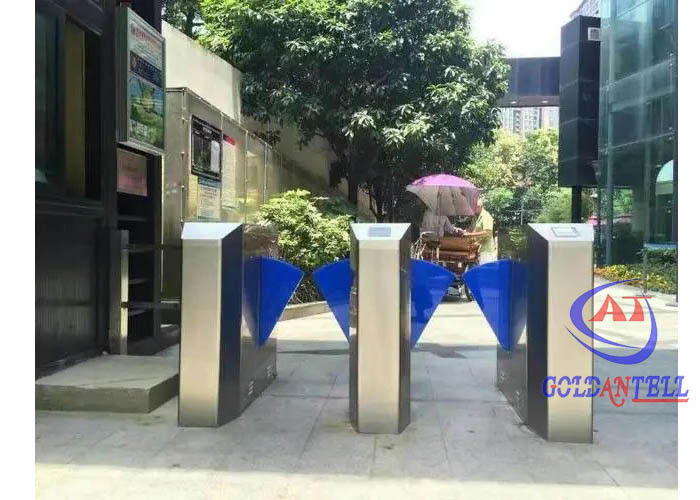 Servo Motor Flap Turnstile Safety Face Terminal Recognition Bar Code ...