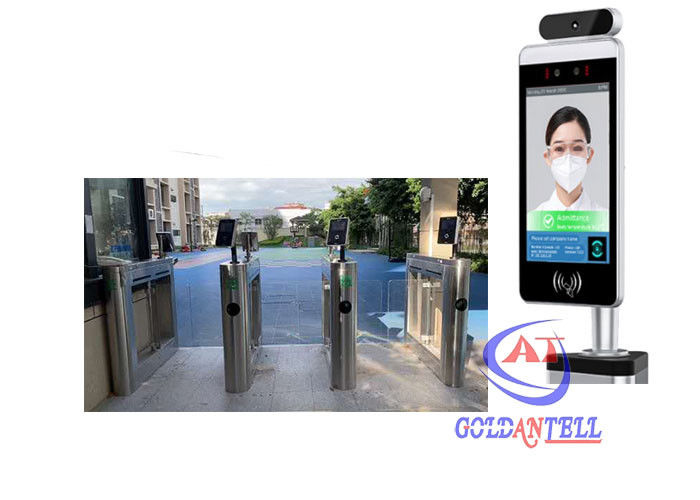 Biometric RFID Card Reader Security Electrical Thermo Scanner Face ...