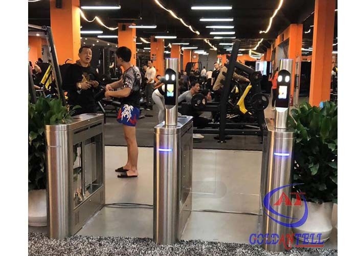 Qr Code Door Access Control Sport Turnstile Temperature Rfid Multiple