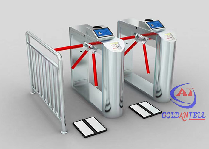 Smart Turnstile System Access Control NFC RFID Card Reader Barrier Gate ...
