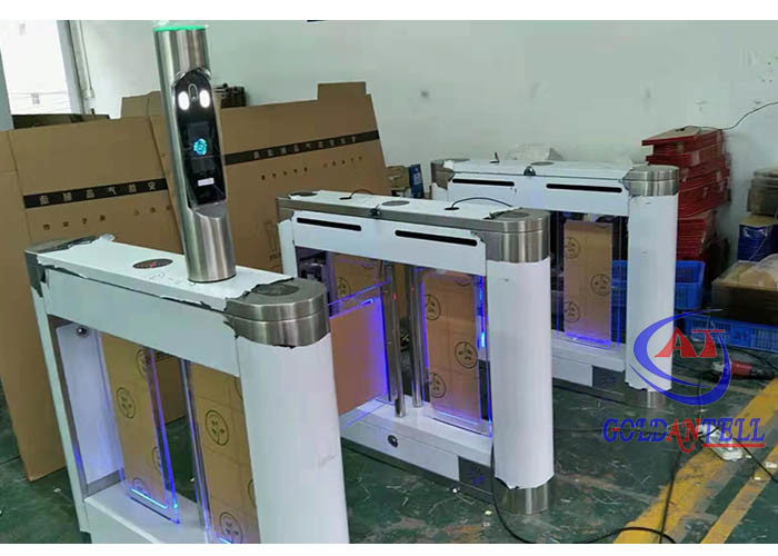QR Code / NFC Turnstile Barrier Gate RFID Reader AI Facial Recognition ...