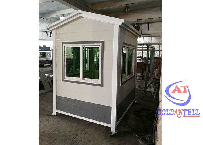 Portable Security Guard House - Customizable Prefab Booth