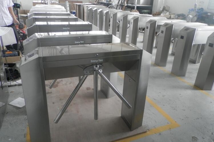 Coin or Token Operated Half Height Turnstile Entrance Exit Gates for ...