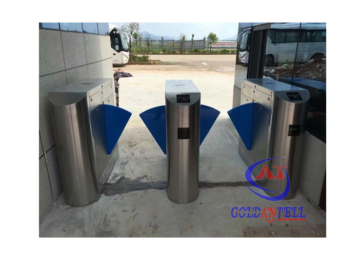 Half Height Portable Security Turnstile Gate Lock 304 SS With Rfid ...