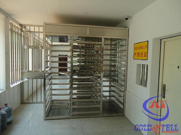 Bi - directional Full Height Turnstiles Airports Subway Station ...