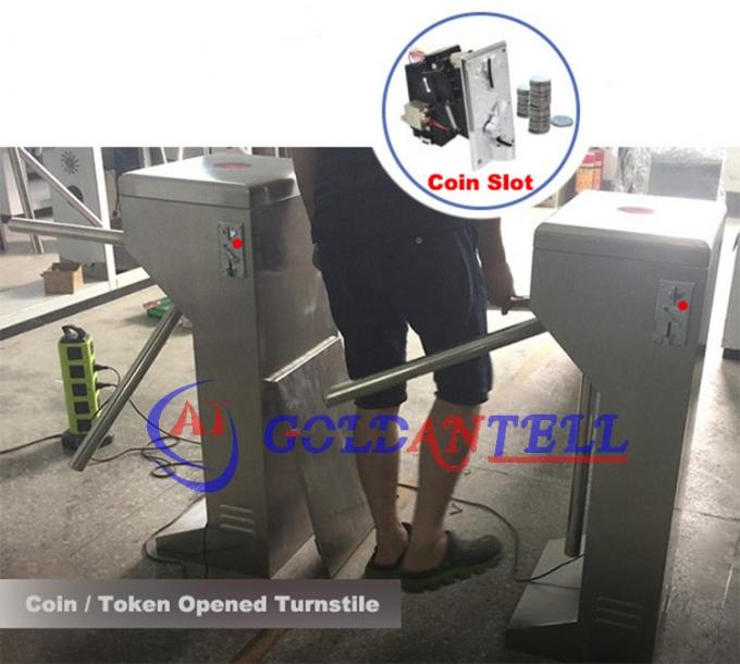 18mm Coin Operated Turnstile CPU Programmable Multi Coin Selector ...