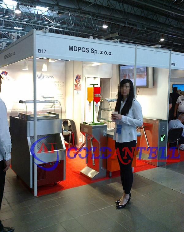 TCP/IP Coin Operated Turnstile - Stainless Steel Entry Token Machine