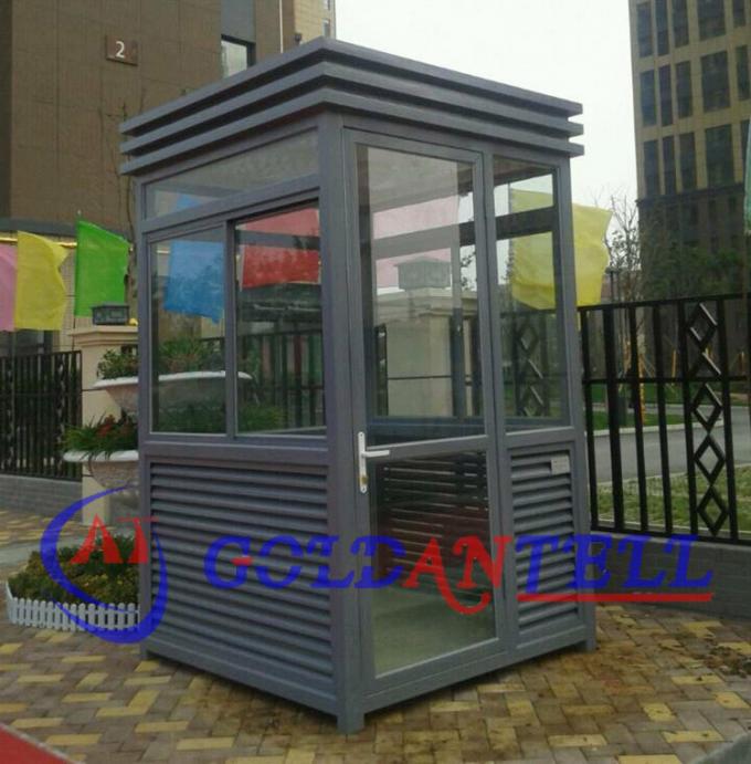 Portable Security Guard Shack - Customizable Outdoor Booth