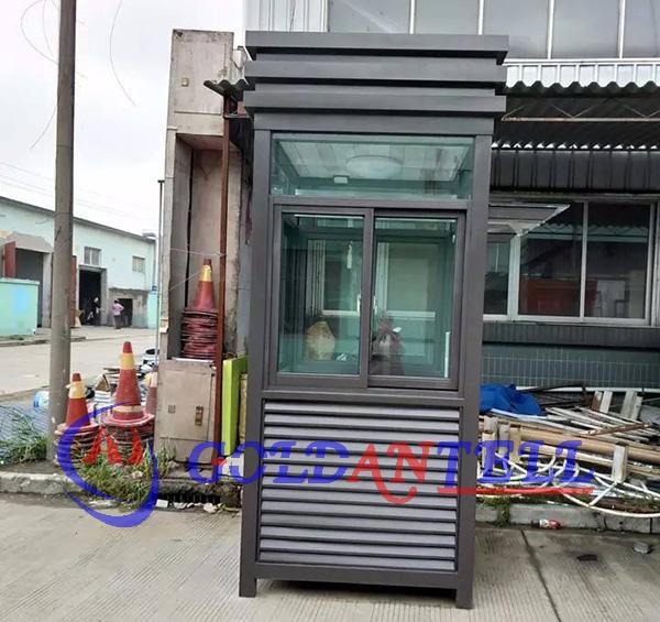 Outdoor Modern Booth Small Guard House Portable Security Guard Shack