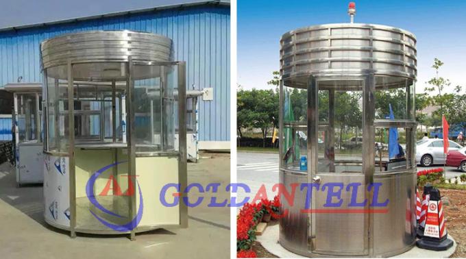 Prefab Stainless Steel Security Guard House - Customizable