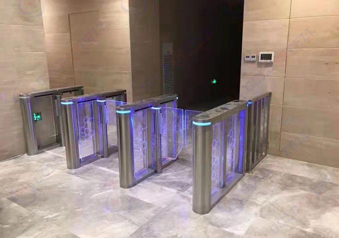 Fingerprint Gym Turnstile Gate with Emergency Exit Function